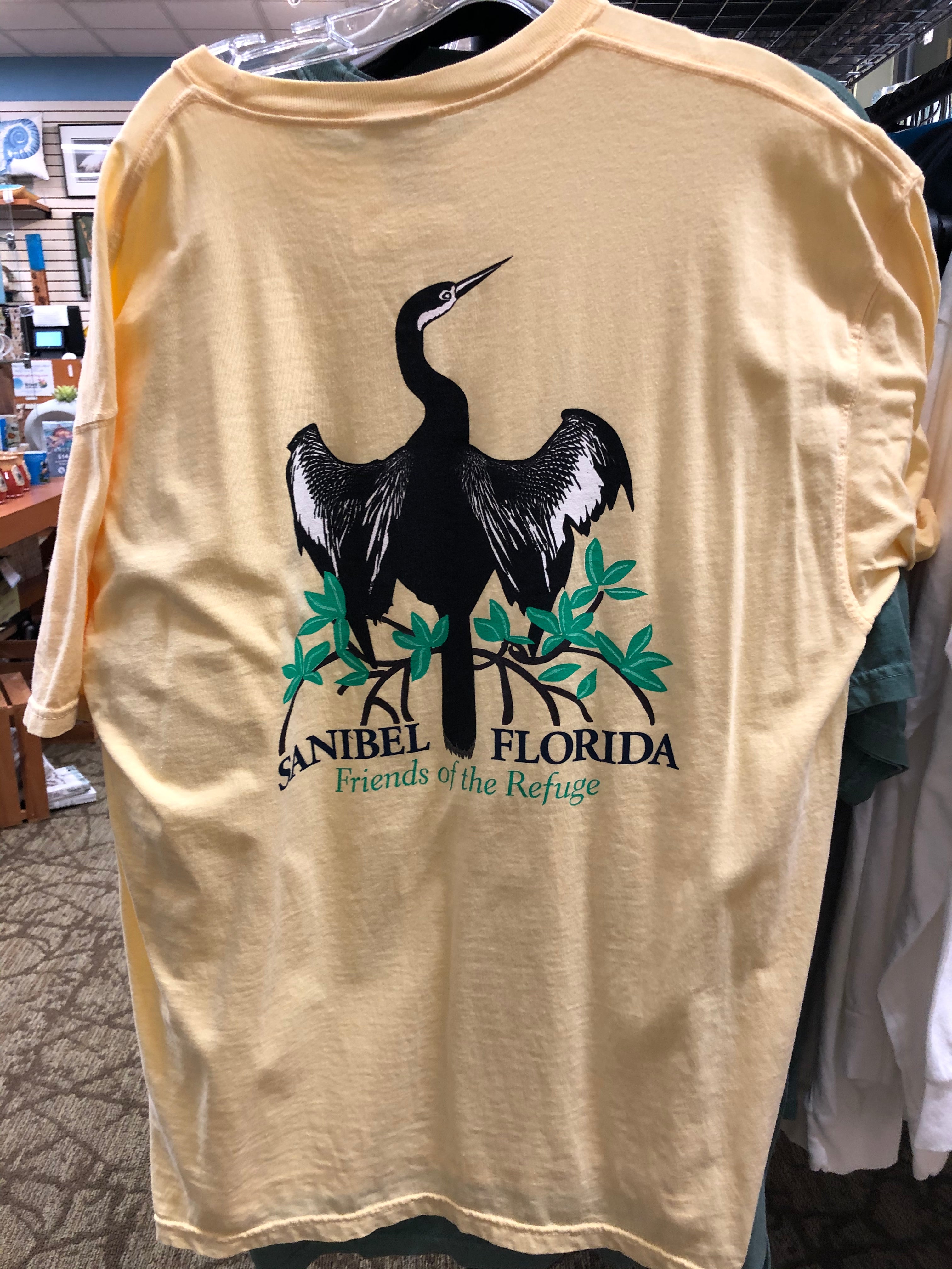 Anhinga T-Shirt - Butter – Shop "Ding" Darling