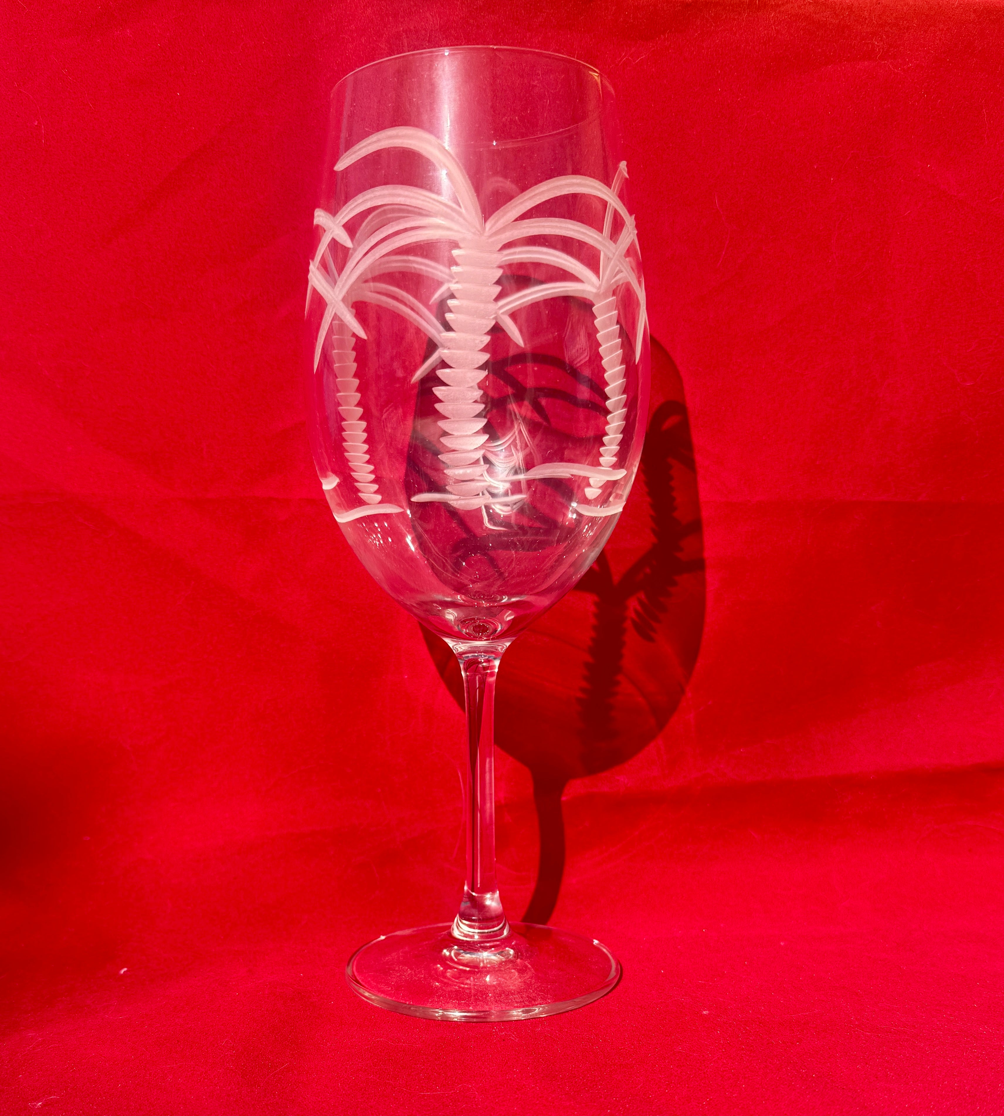 Etched Palm Tree AP Wine – Shop "Ding" Darling