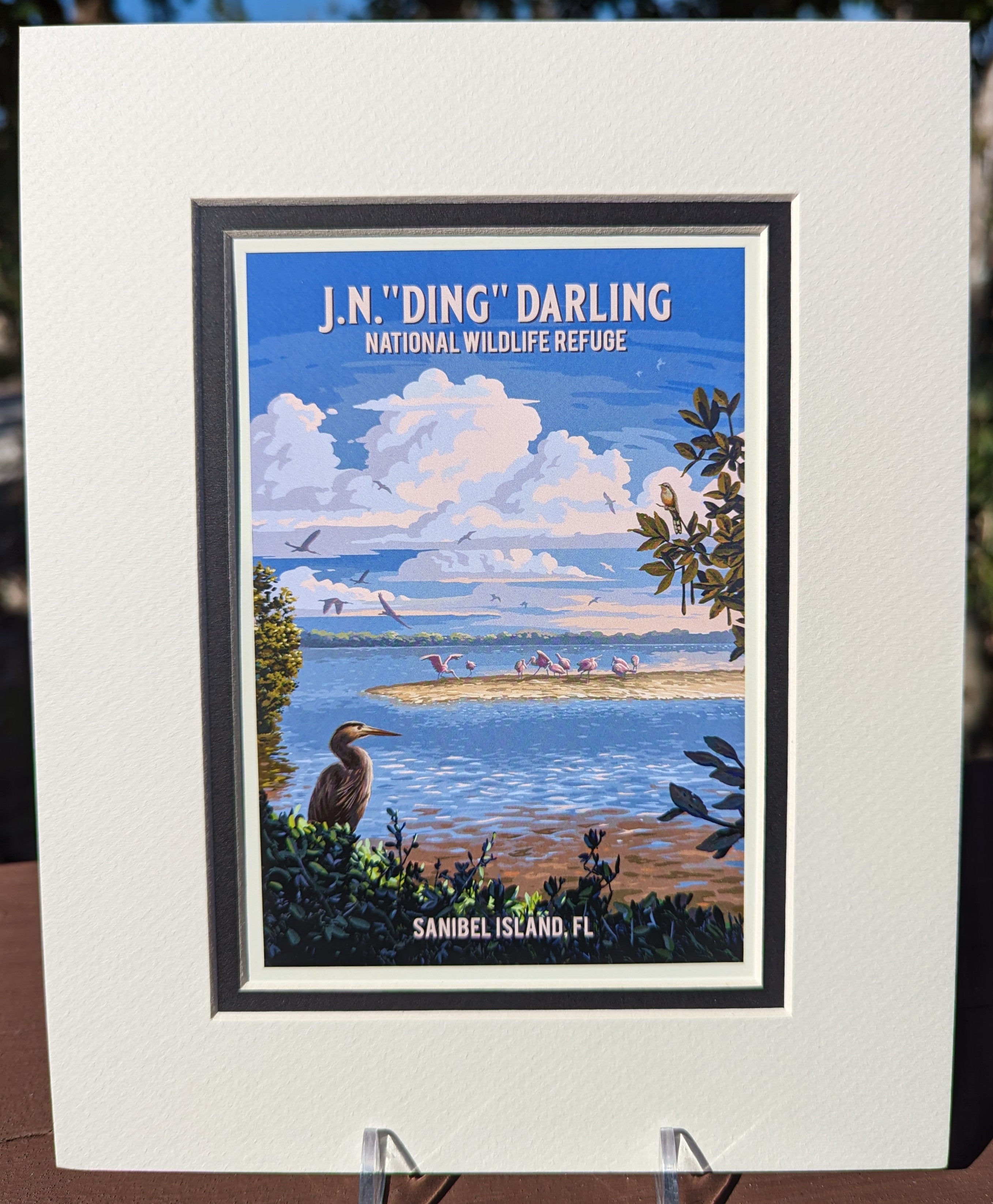 "Ding" Darling Wild Spaces Collection - Matted Print 8" x 10" – Shop ...