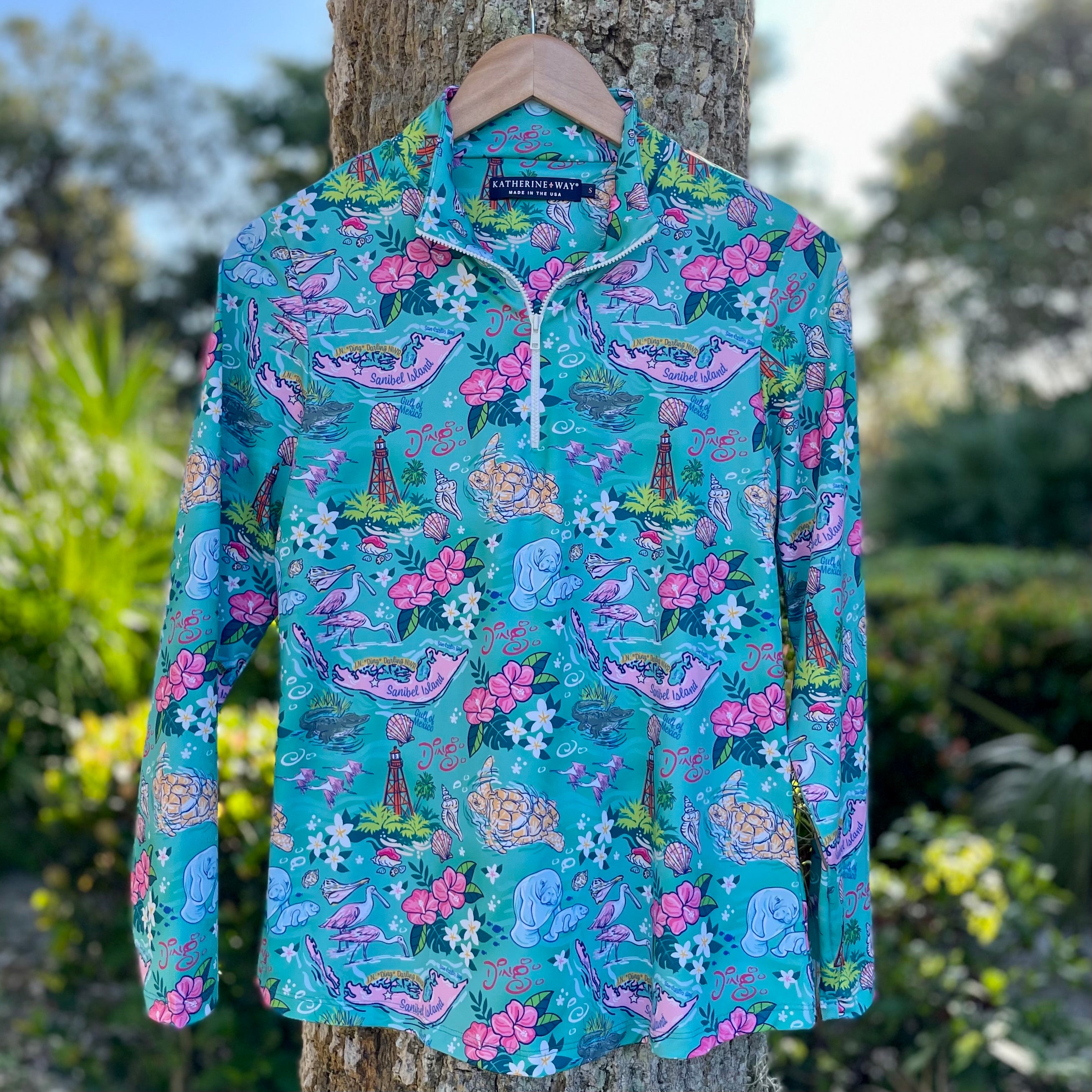 "Ding" Darling Signature Print Ana Maria Pullover – Shop "Ding" Darling